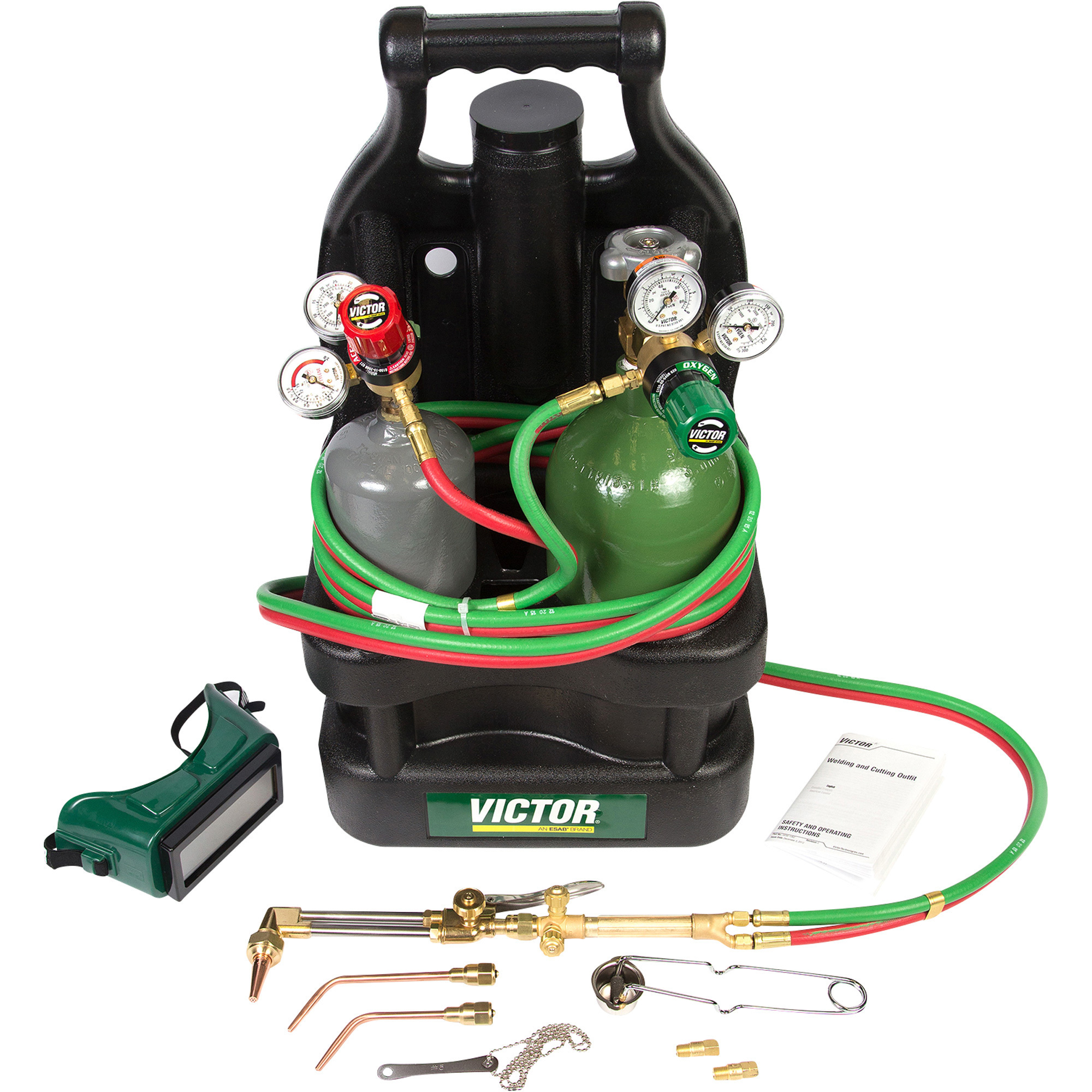 Victor G150 Series J-CPT Portable Welding Tote Kit, Model# 0384-0948 ...